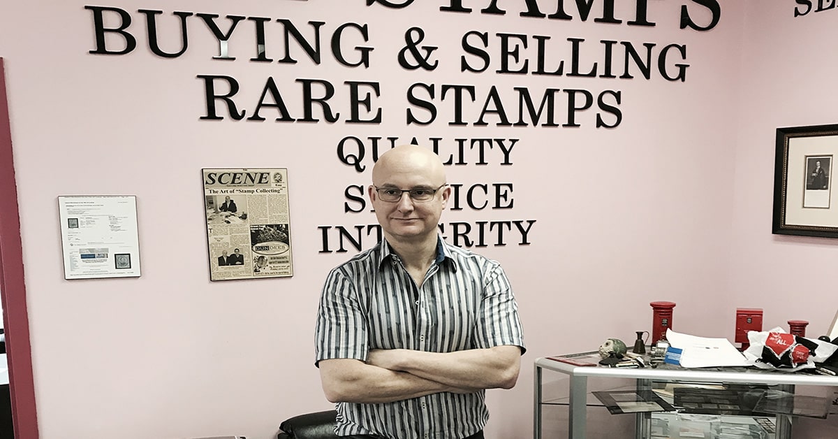 City Stamp expert buying and selling stamps Montreal Times